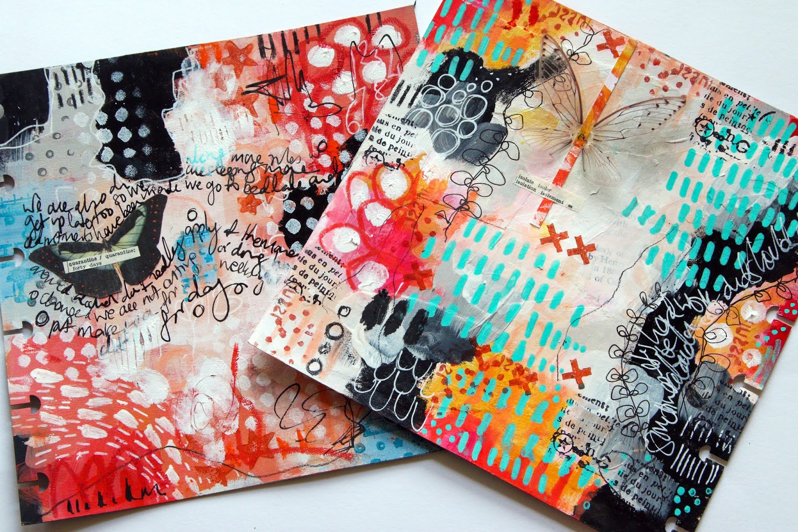 The Kathryn Wheel: Expressive art journaling.