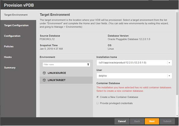 DELPHIX 5.2 AND ORACLE 12.2 - WE DO DELPHIX