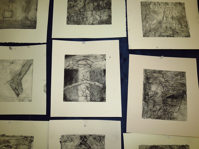 My Printmaking Journey: Collagraphs Part 1