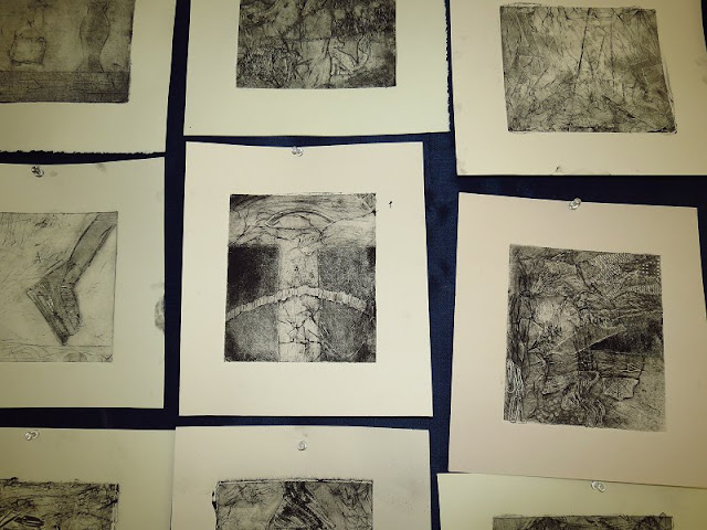 My Printmaking Journey: Collagraphs Part 1