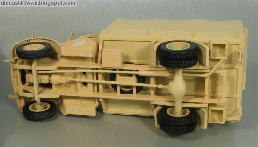 Military scale models: Opel Blitz from Victoria