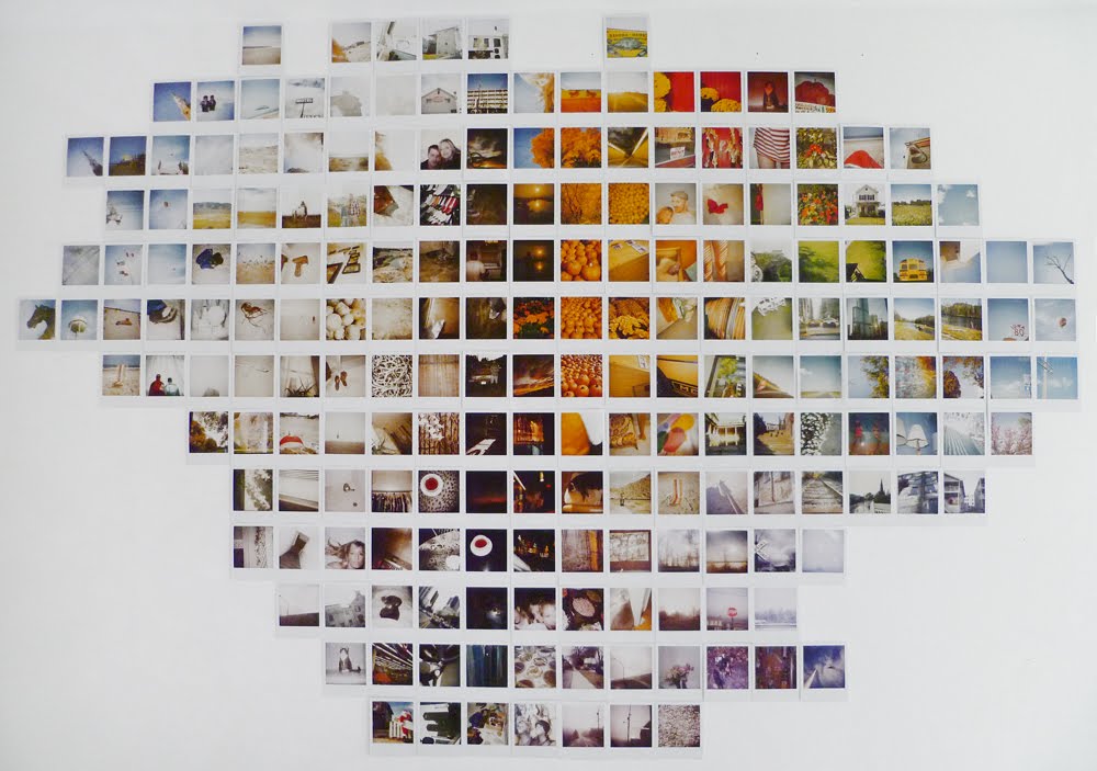inspiredbyeverything™: The Polaroid Project: Bedroom Wall