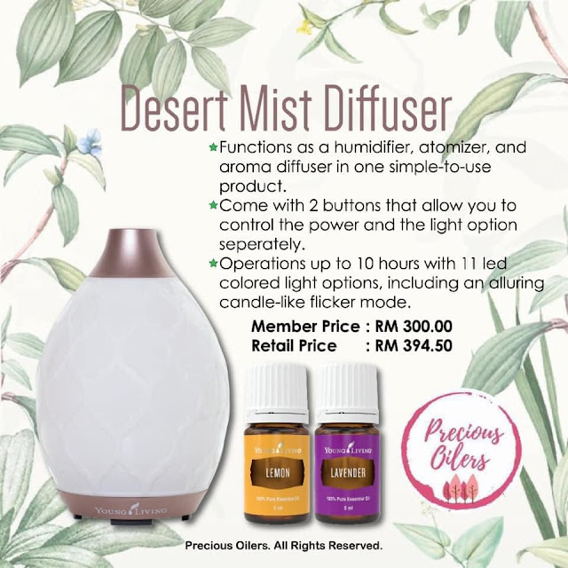 Dessert Mist Diffuser & Dew Drop Diffuser ~ YATIEJOI AND THE TRIPLE NHS