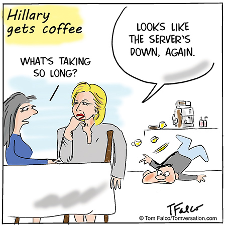 Tomversation: Server's down