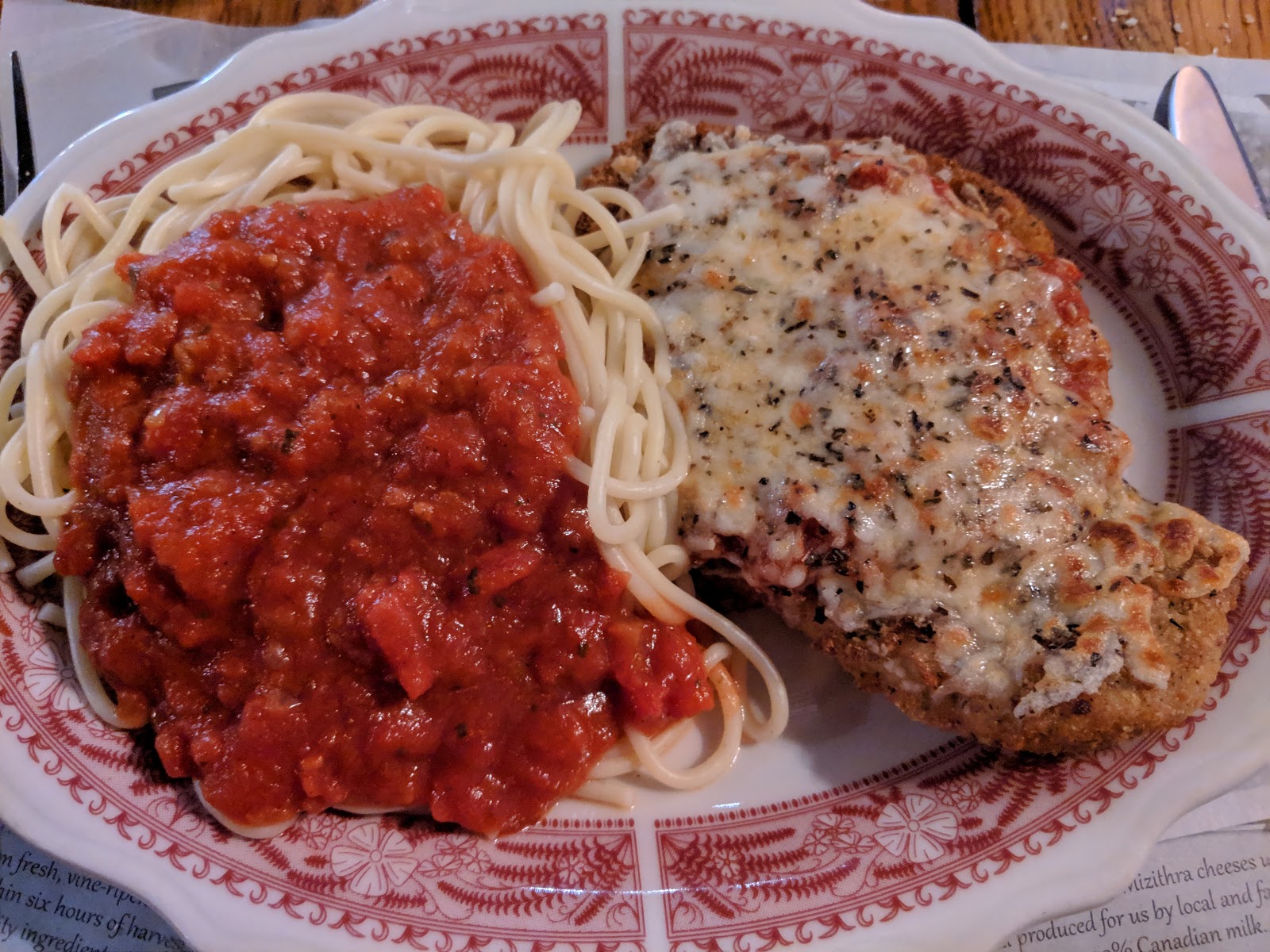 Smooch Food: Early Dinner at Old Spaghetti Factory