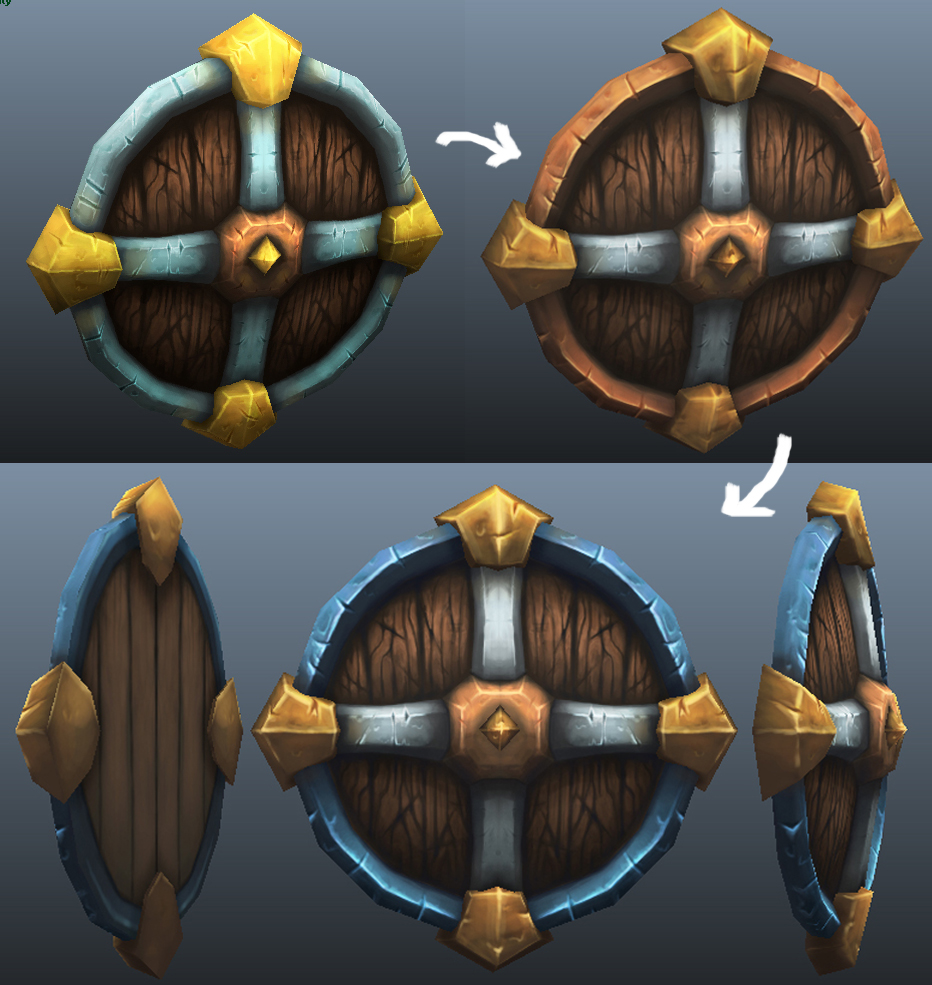 OJ ENVIRONMENT ARTIST BLOG: Blizzard Style texture painting exercise ...