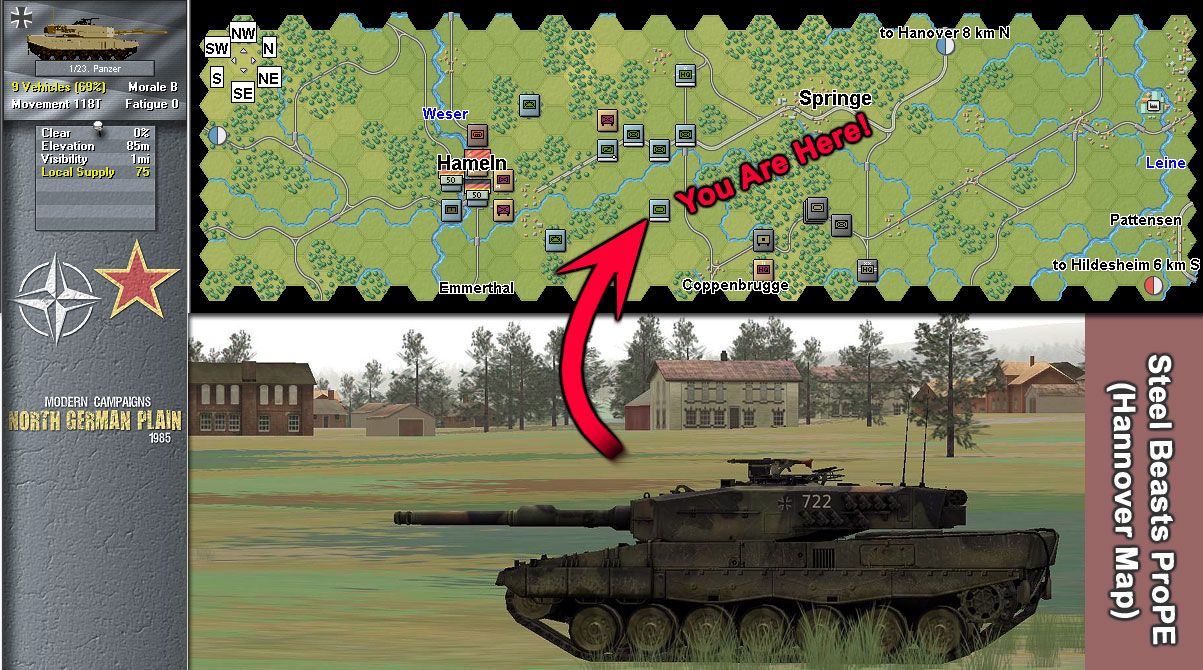 Real and Simulated Wars: North German Plain 85 / Steel Beasts ProPE - A ...