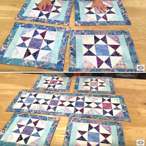 Beautiful Skills - Crochet Knitting Quilting : Charming Stars Table ...