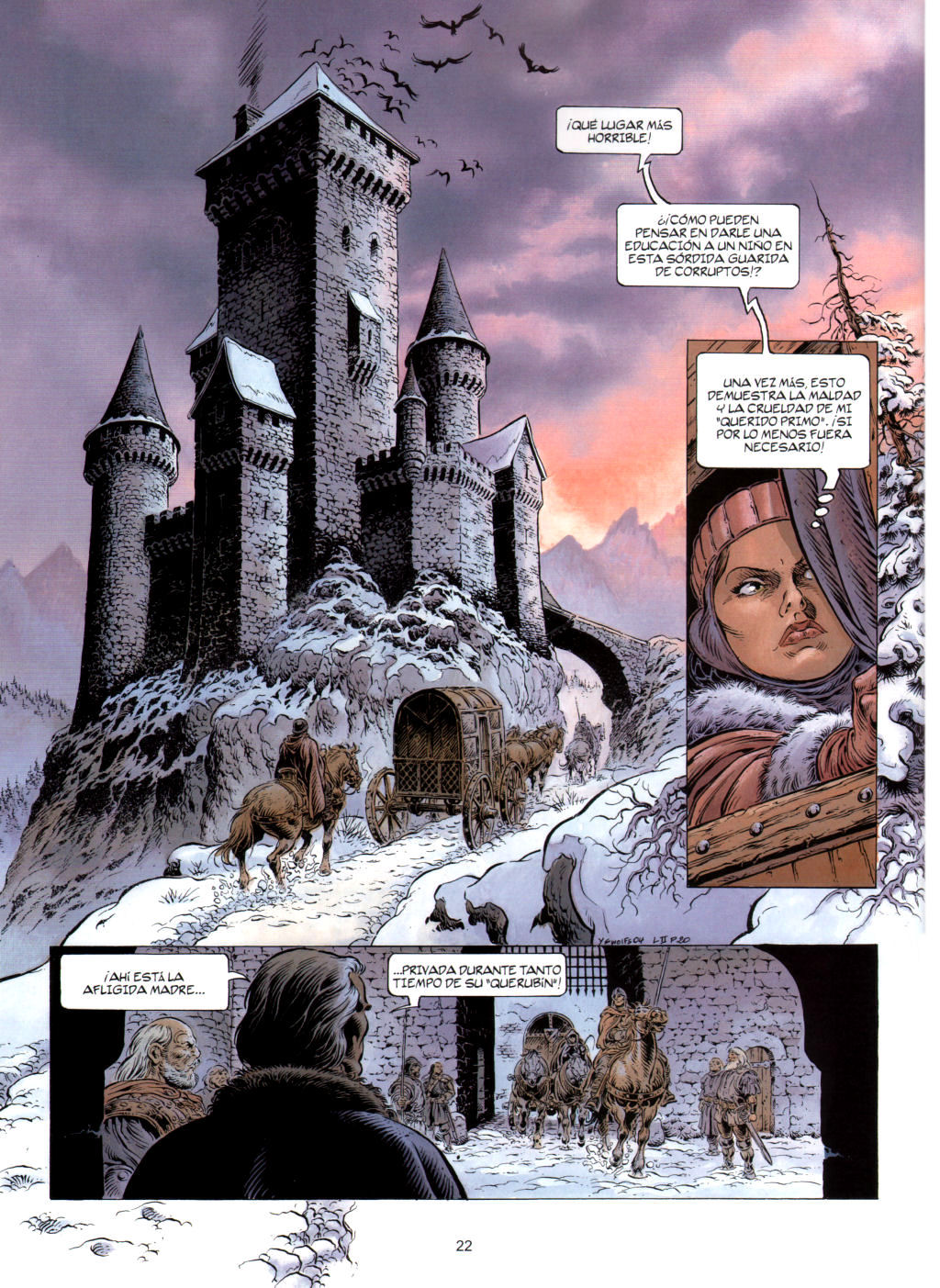 Los cómics de Machete: Los espectaculares castillos del cómic