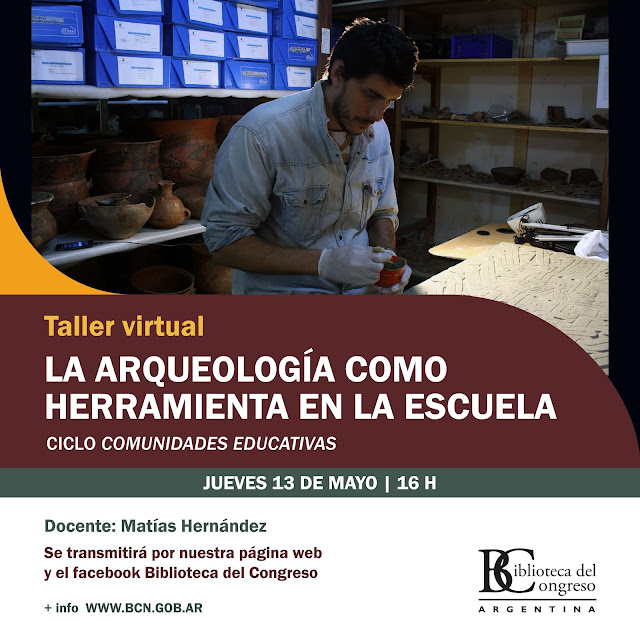 Taller virtual: La arqueología como herramienta en la escuela