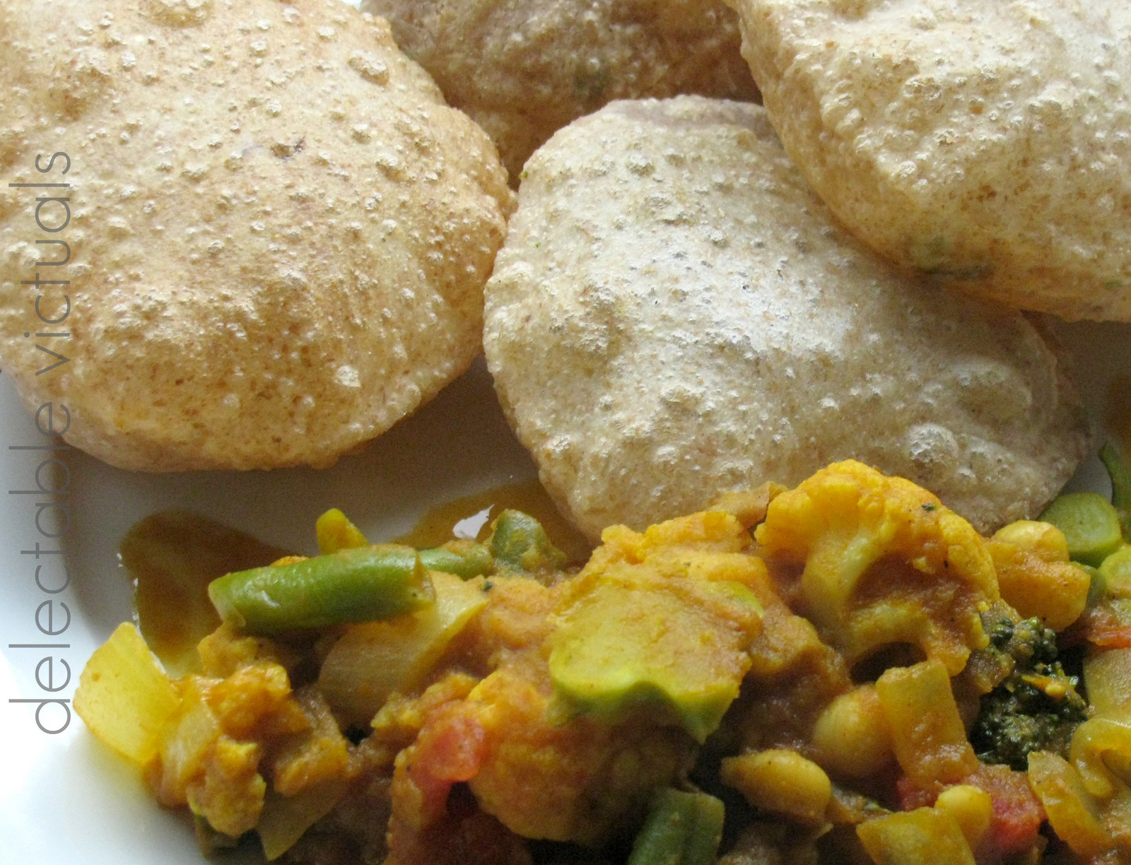 Delectable Victuals: Poori Masaal