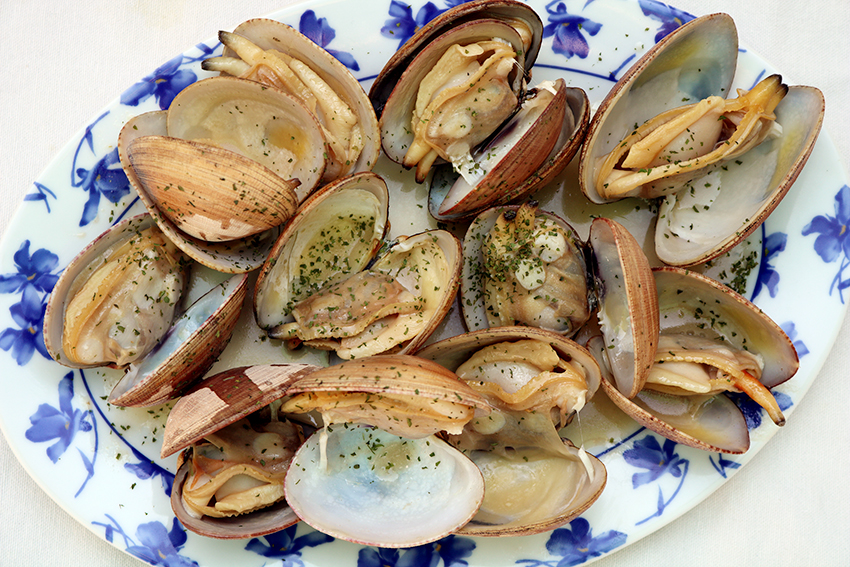 La cocina de Rebeca: Almejas gordas al natural