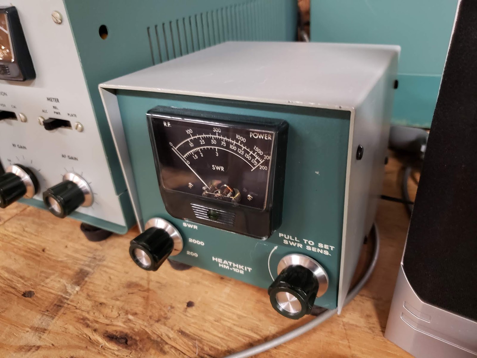 WB4IUY's Random Blog: Heathkit HM-102 Watt Meter / SWR Meter