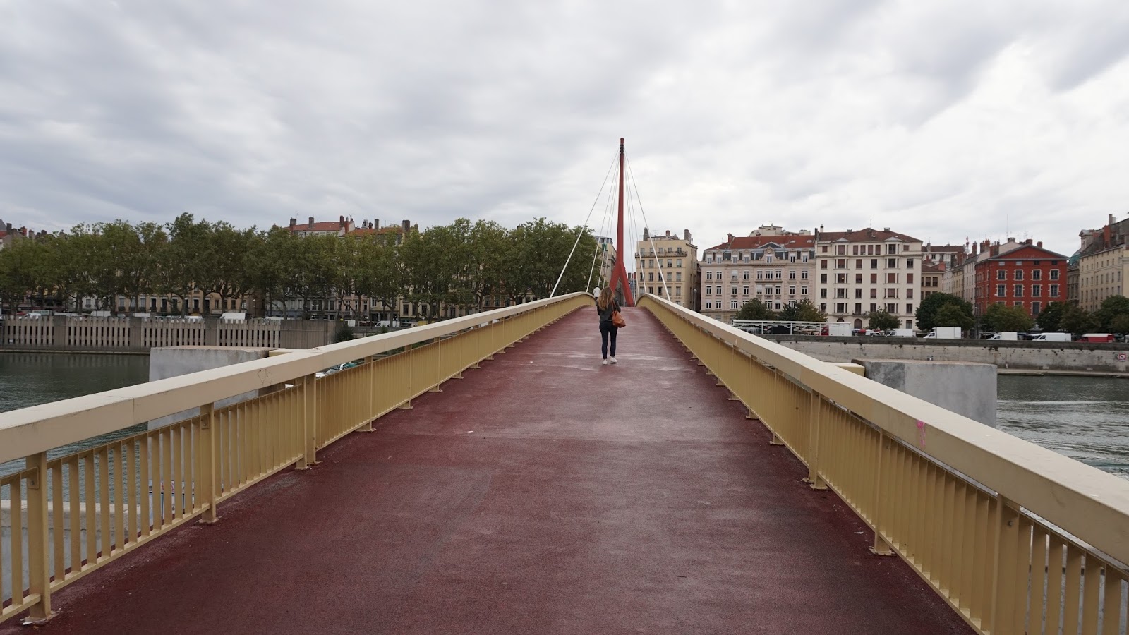 Bridge of the Week: Bridges of Lyon, France: Passerelle Palais de ...