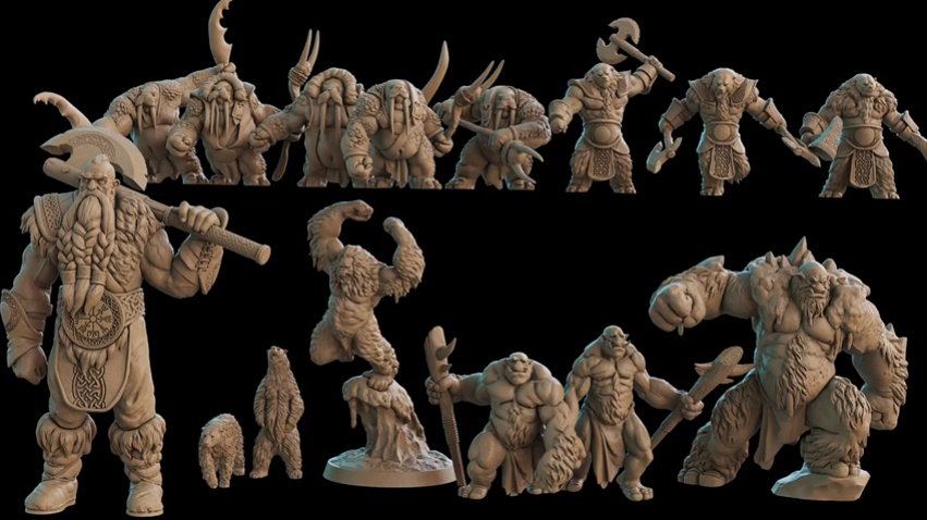Free STL files- Atlantis Miniatures - Faeit 212