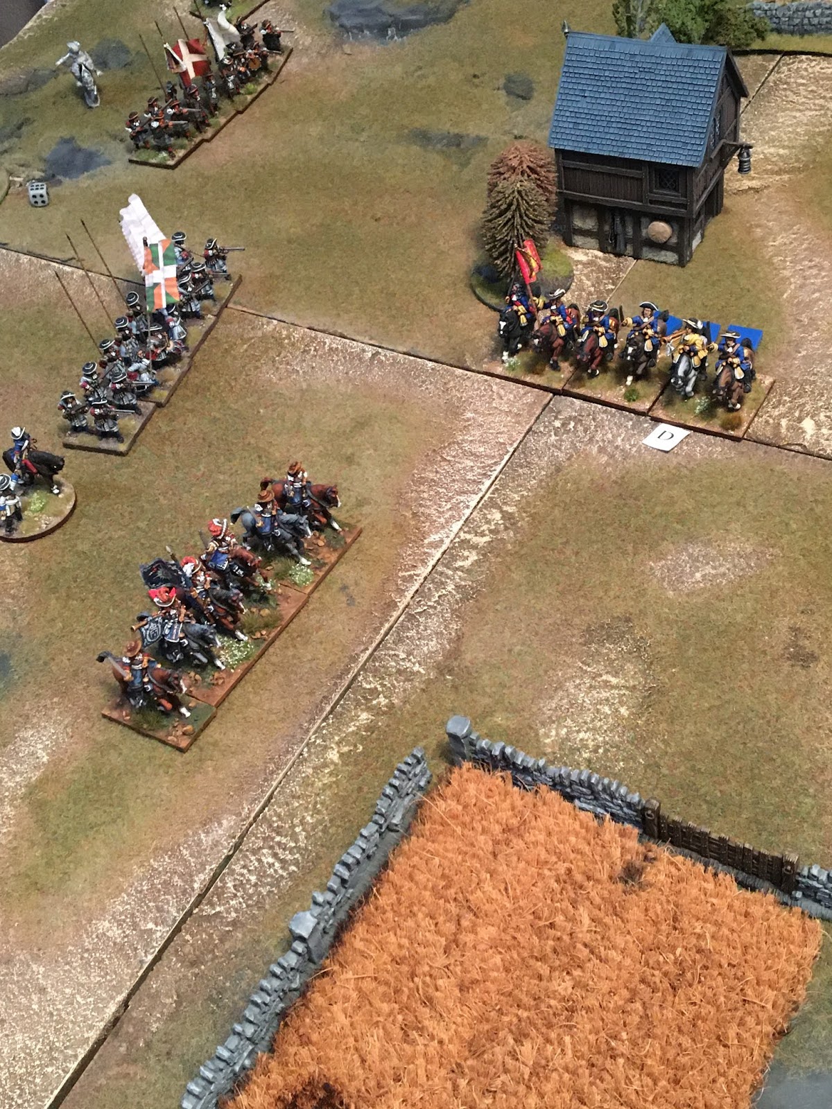 Spanish Lead Painting: Pike & Shotte: battle report