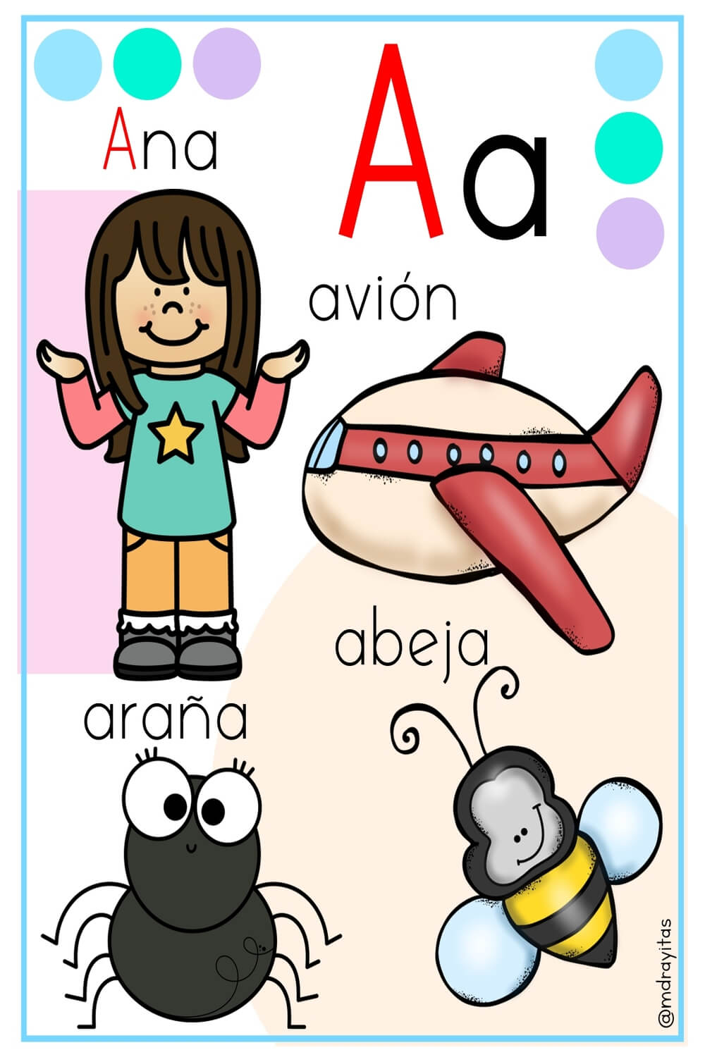 Referentes Abecedario | Materiales Educativos para Maestras