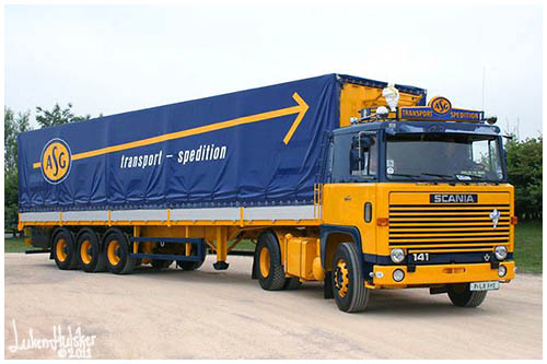 SCANIA: Scania 141 V8 ASG