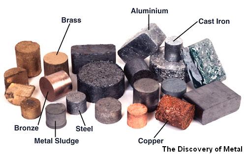 The discovery of metals happened at different times in different parts ...