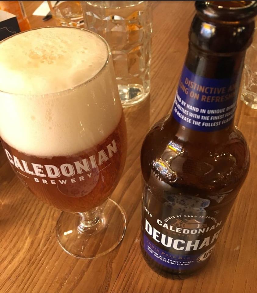 Bier+Randzaken = Caledonian Deuchars IPA - Schotland