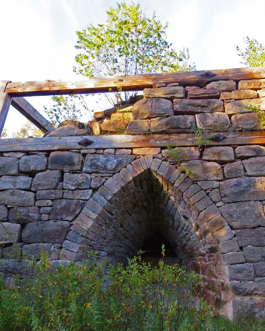 The Agatelady: Adventures and Events: Bay Furnace: One of only Two ...
