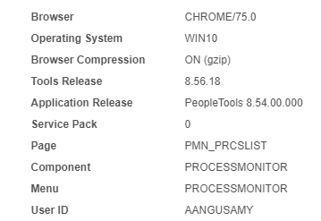 Fluid PSADMIN: User Profile Emulation in PeopleSoft