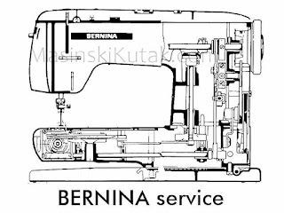 Bernina Service Manual and Adjustment | Bernina Sewing Machine Parts ...