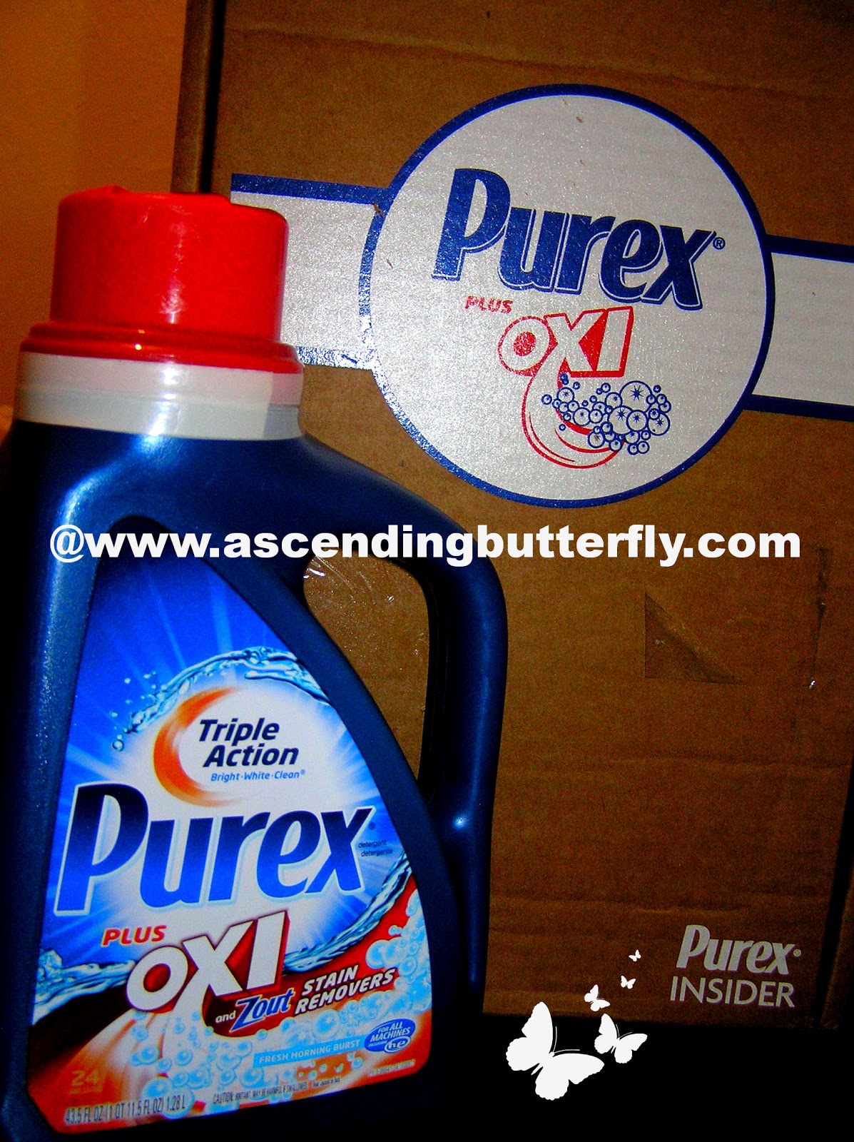 Ascending Butterfly: Purex with Oxi and Zout Stain Remover! I can't ...