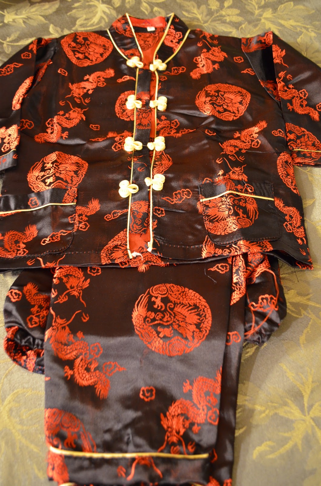 One More Ladybug: #45, Chinese Silk Pajamas