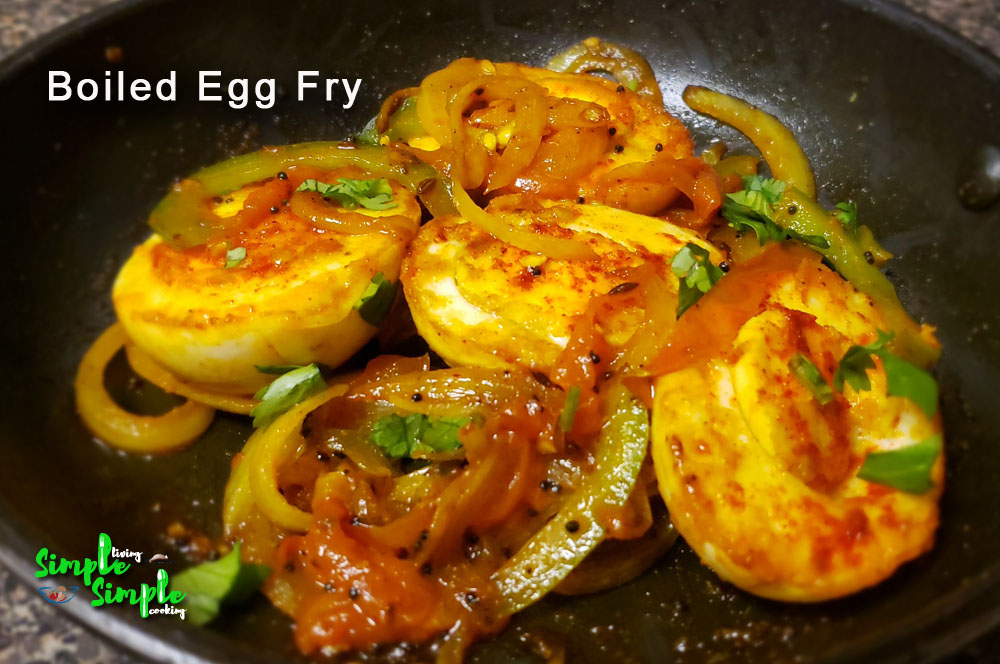 Simple Living Simple Cooking: Simple Boiled Egg fry