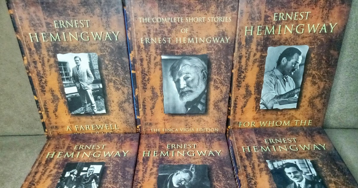 My New Ernest Hemingway Book Collection