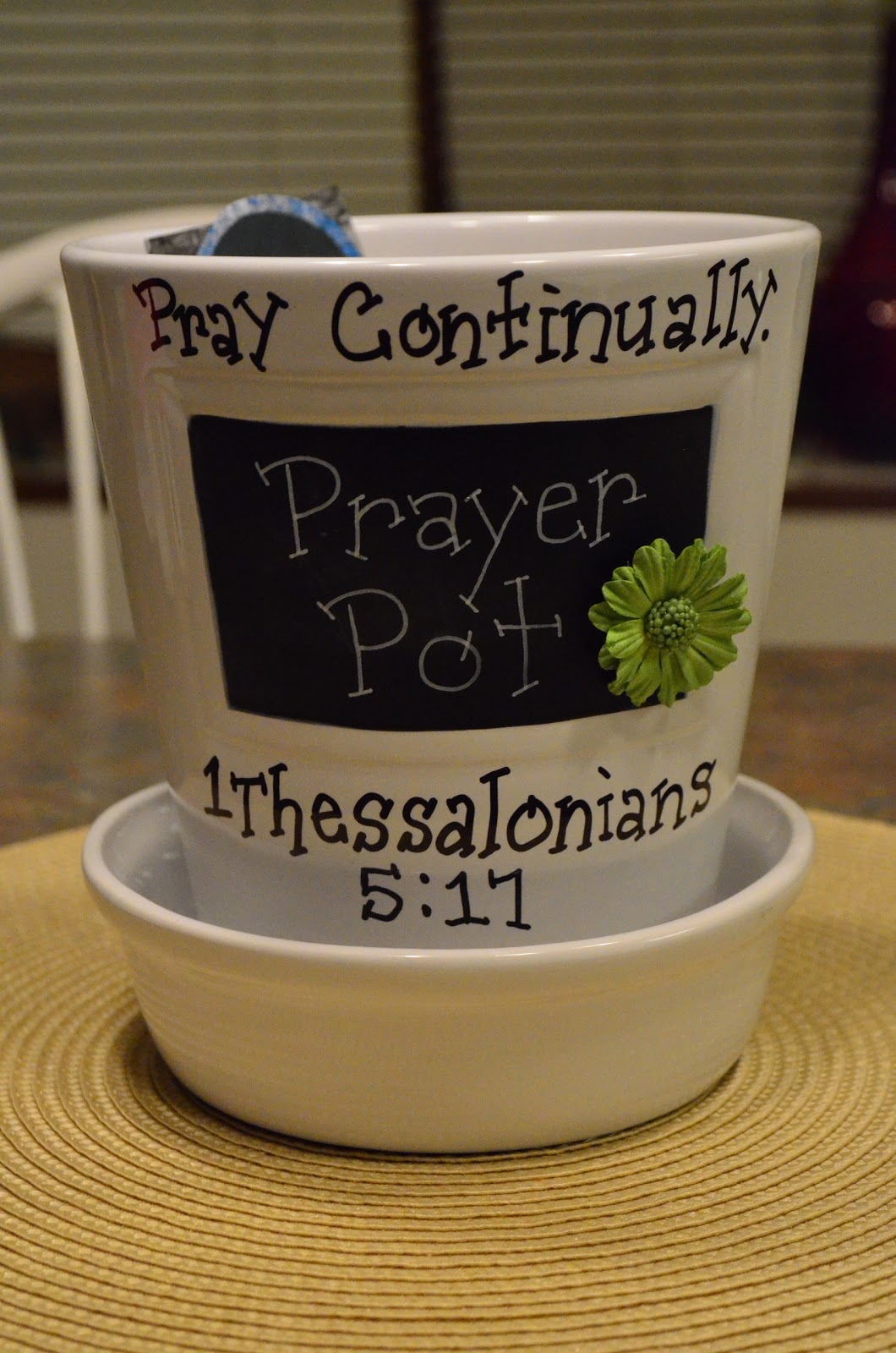 Treasuring Time Together...: Prayer Pot