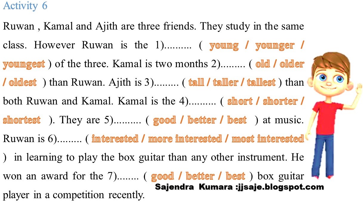English Model Activities O/ L : ENGLISH ACTIVITIES AND PAPERS FOR GRADE 8
