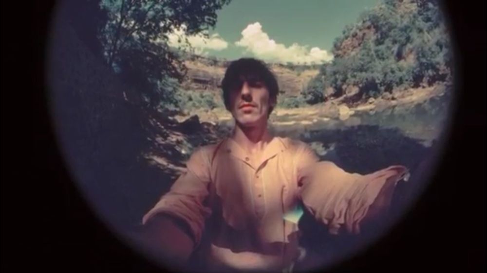 Awesome Self-Portraits of George Harrison With a Fisheye Lens in India ...