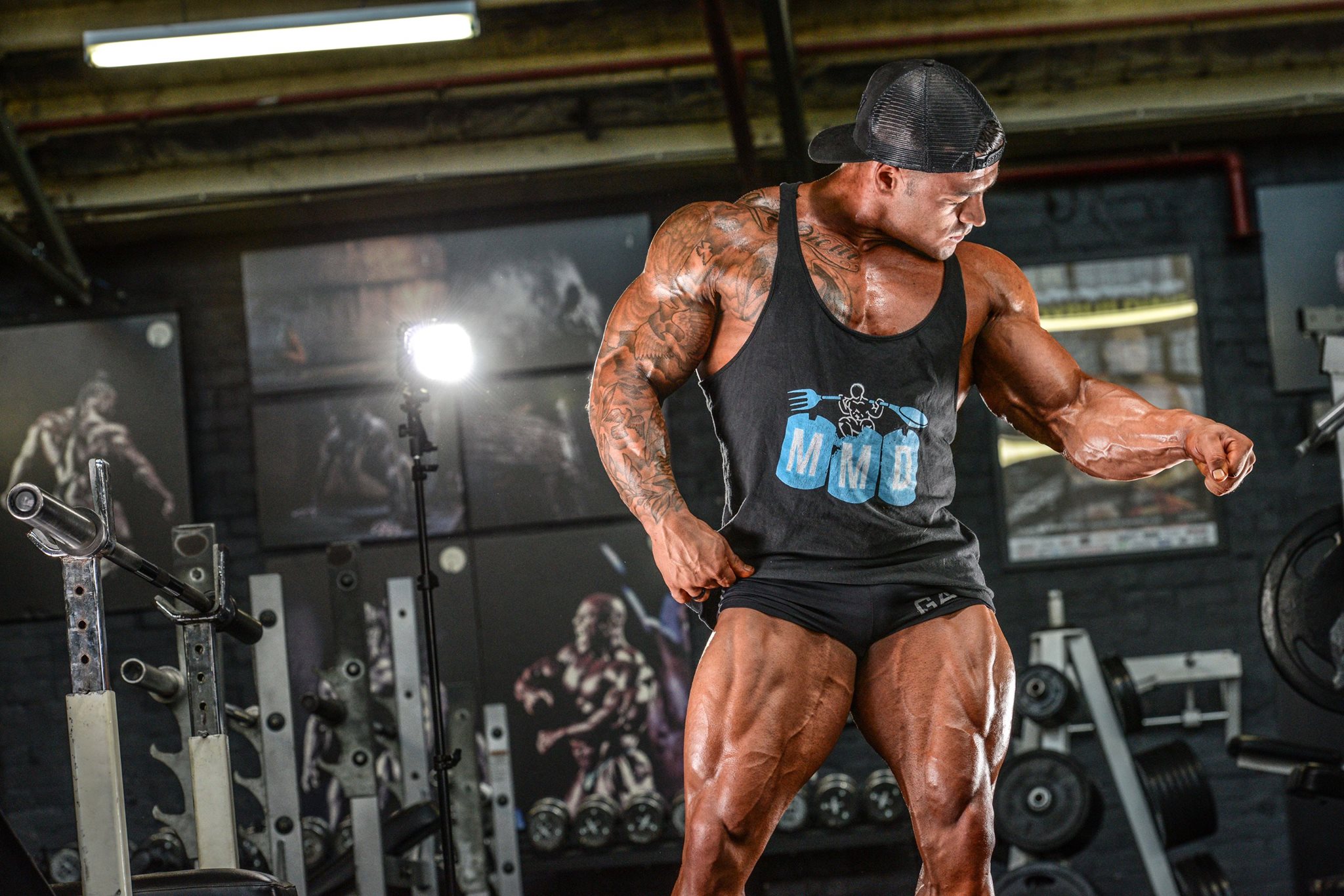 Another Australian muscle devil: Aaron Polites | World Wide BodyBuilders