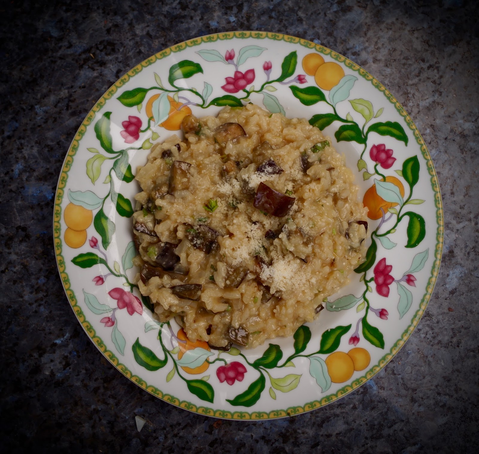 Ottolenghi's Lemon and Eggplant Risotto