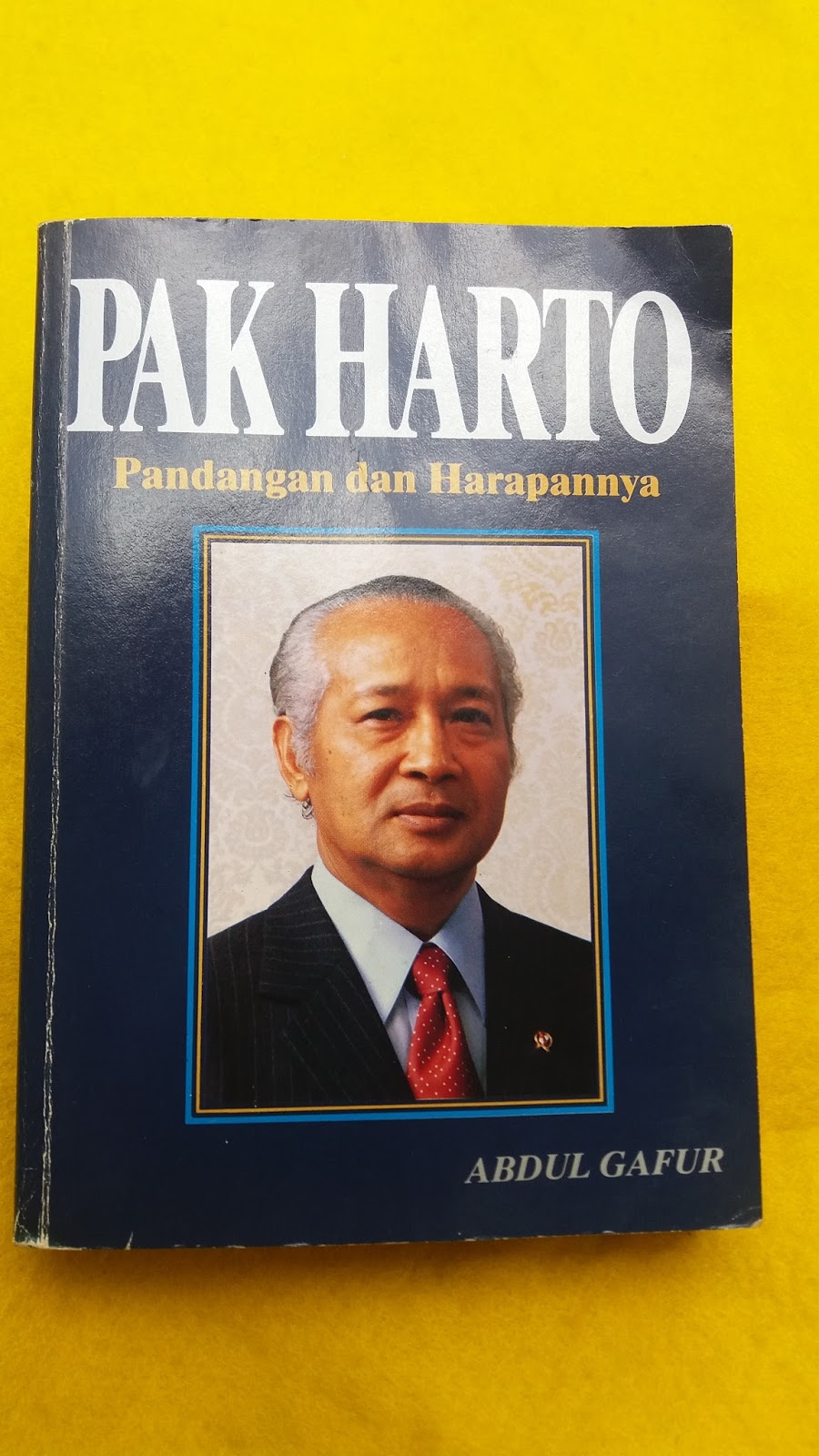 serba vintage: Buku Pak Harto, Pandangan dan harapannya.