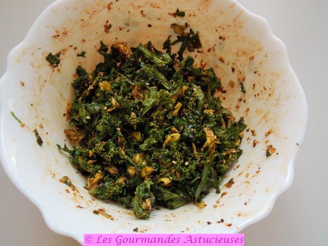 Choux marinés, accompagnant une terrine végétale aux lentilles (Vegan)