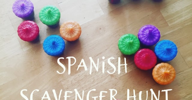 Debbie's Spanish Learning: Spanish Scavenger Hunt