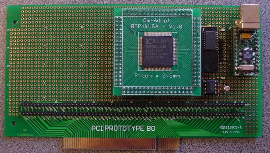 The Personal Blog of Mark Muzzin: PCI Bus Interface Card