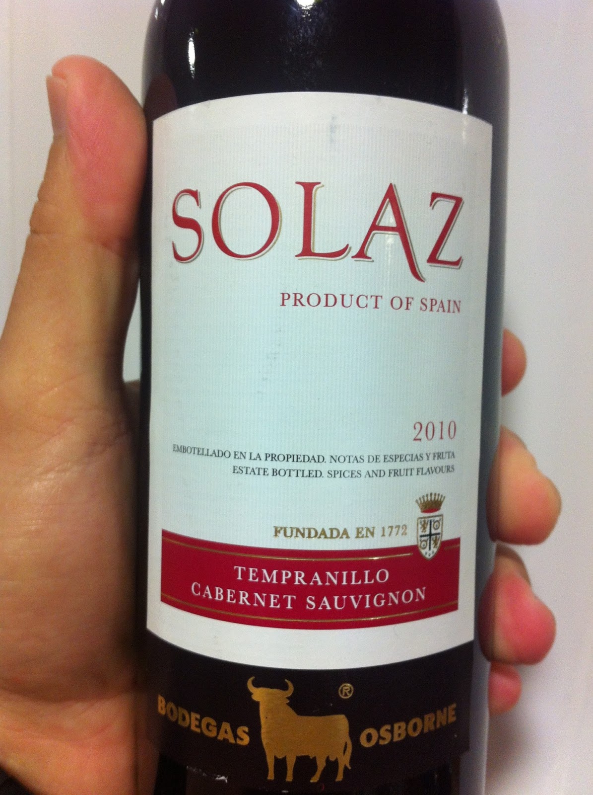 Entendemos de vinos?: Solaz