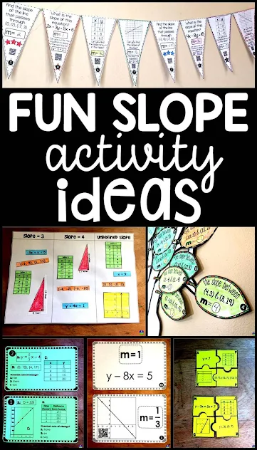 Scaffolded Math and Science: Fun Slope Activity Ideas
