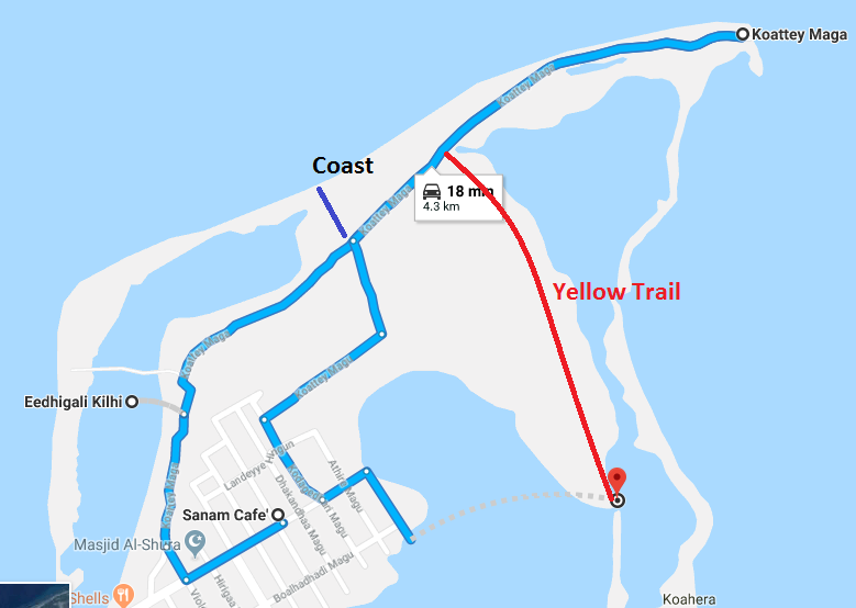 Koattey Magu, Eedhigali Kilhi scenic reserve, Gan Island - eNidhi India ...