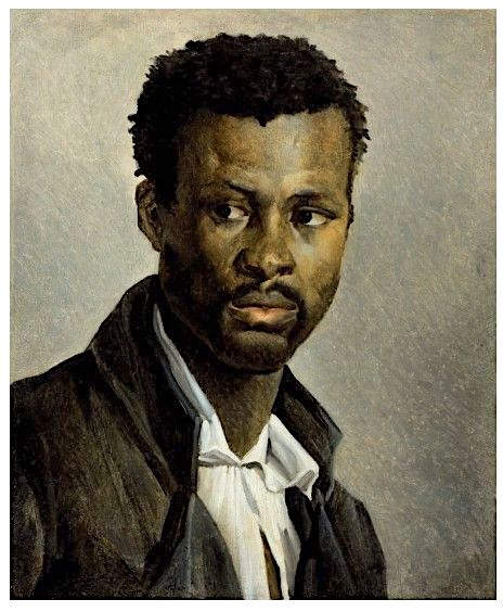 Jean-Théodore Géricault (1791-1824) Portrait d'un noir, 1822-23 ...