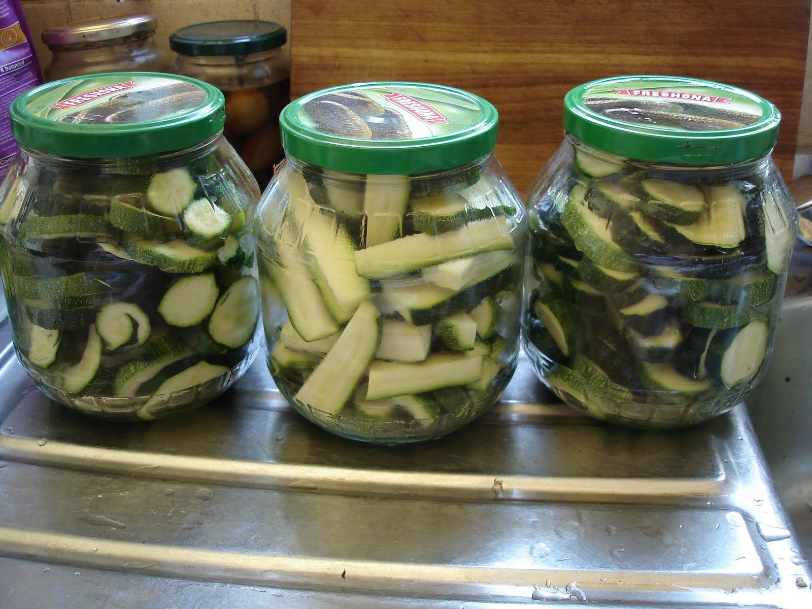 Down on the Allotment: Too many Courgettes?