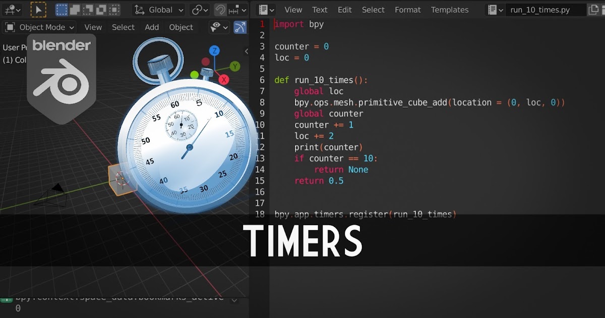Darkfall : Blender Python Tutorial: Application Timers