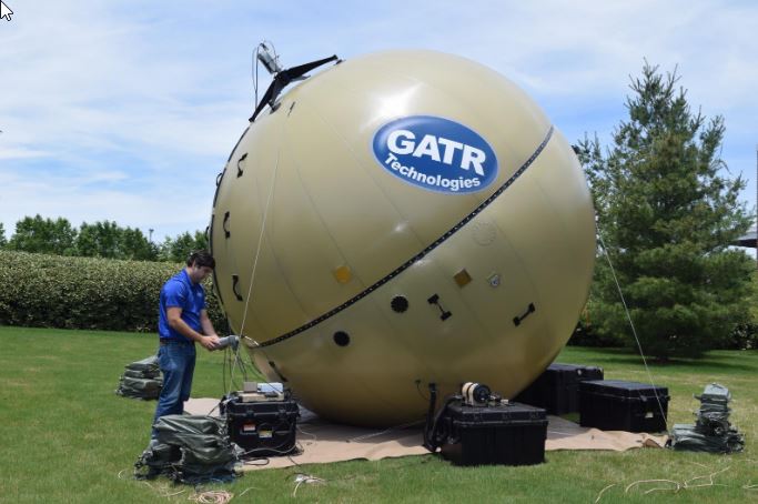 FTApinamar: Antena inflable GATR
