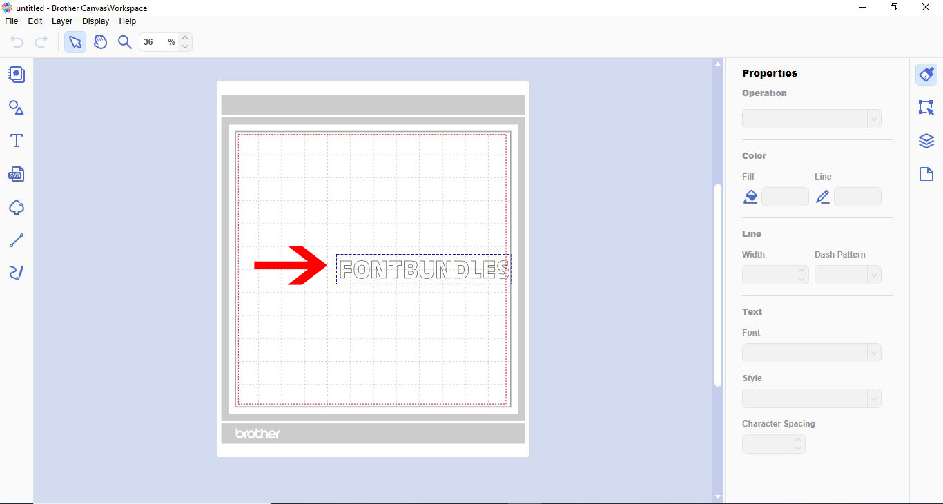 How to create a knock out effect in brother scan and cut canvas ...