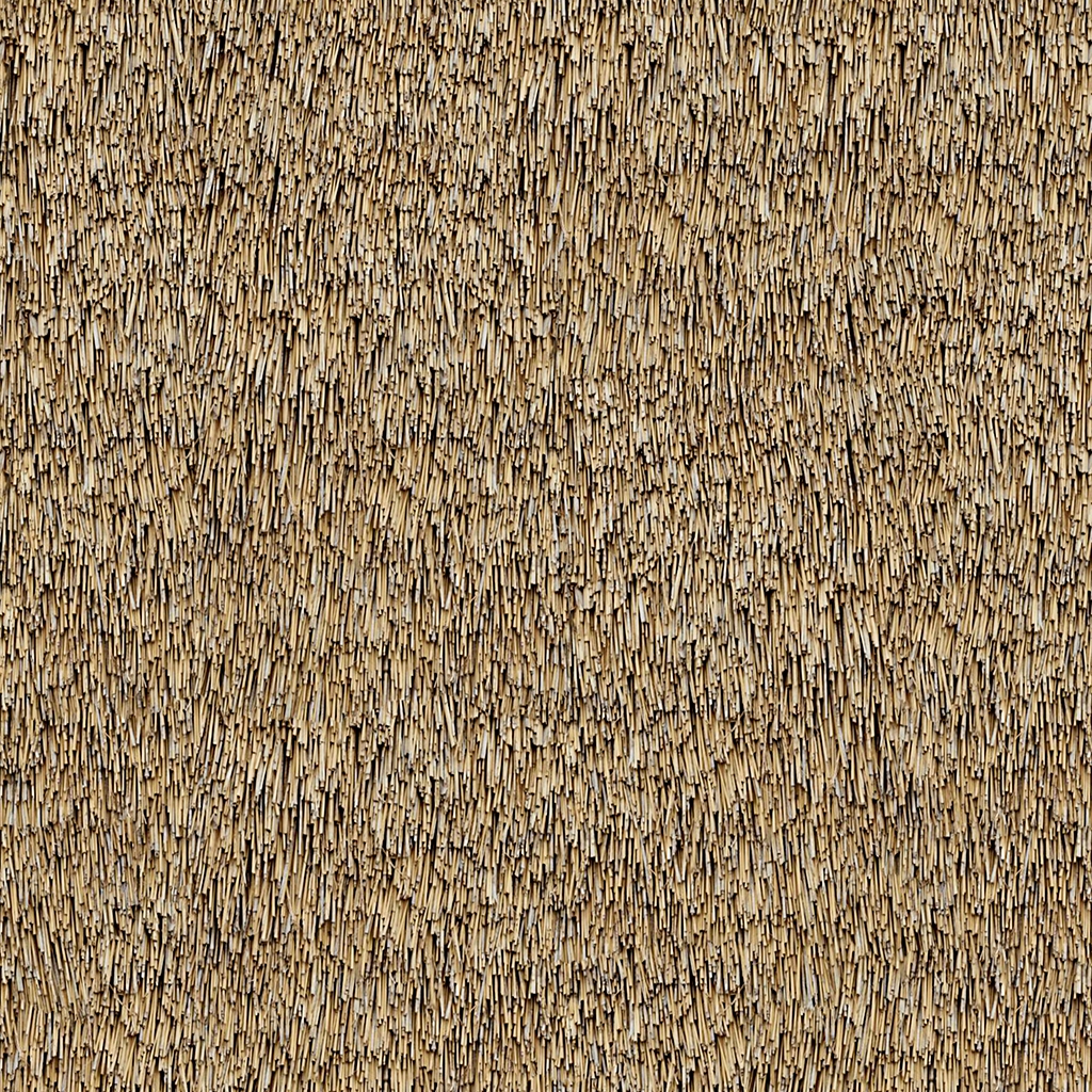 pouzolles textures : toits de chaume