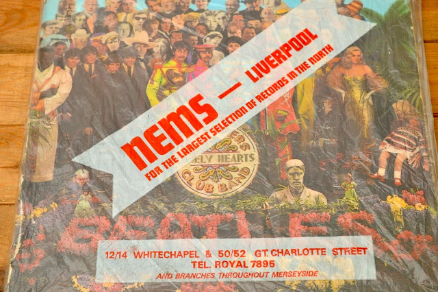 Artifact: Beatles "Sgt. Pepper" album from NEMS record department in ...
